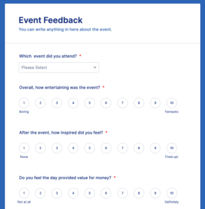 Best 13 Feedback Form Examples and Templates [2024 Update]