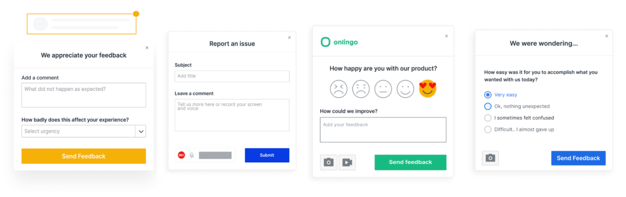 Feedback from website visitors: best practices from experience